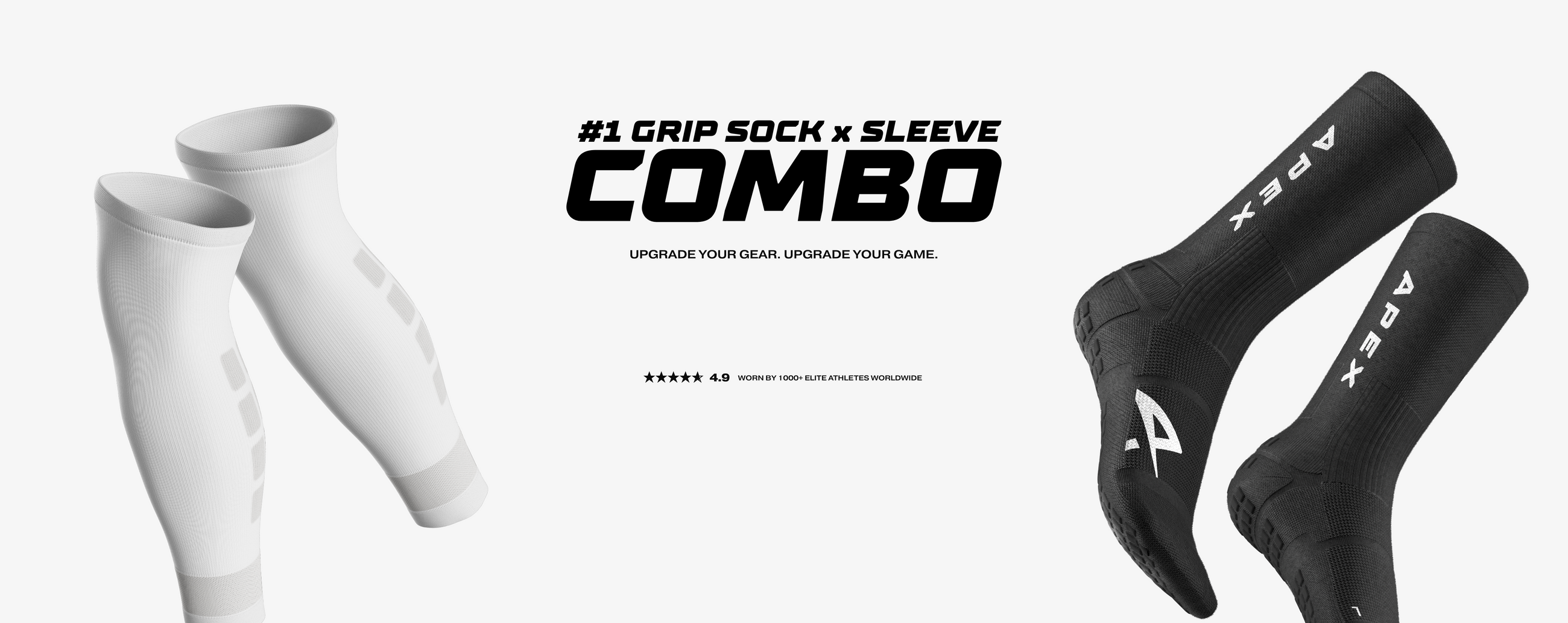 APEX | Elite ExoFrame™ Grip Socks | FREE Shipping