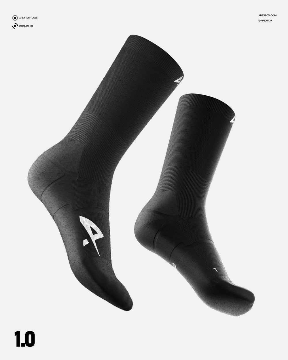 APEX | Elite Exoframe™ Grip Socks | FREE Shipping